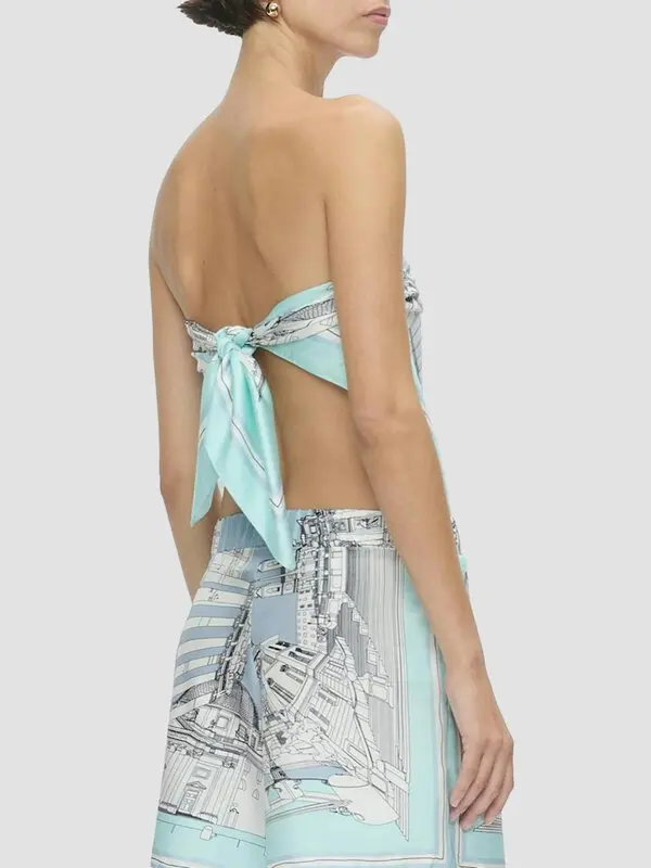 CALLAS MILANO Roma Rome Scarf - Turquoise