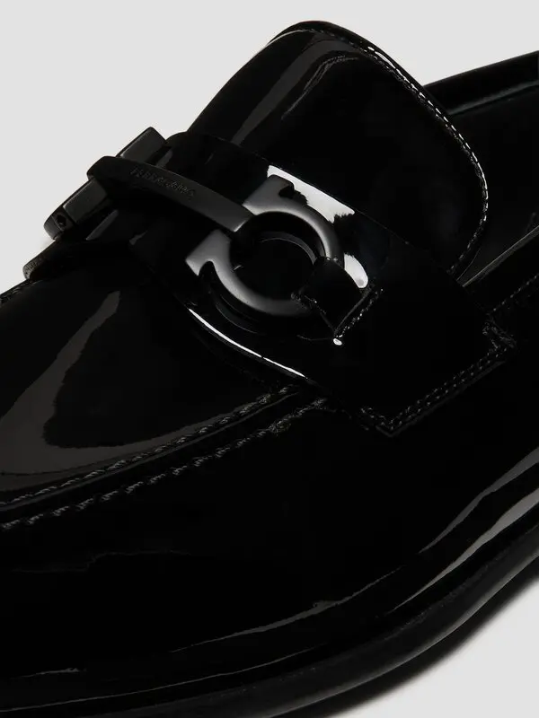 FERRAGAMO Foster Patent Leather Loafers