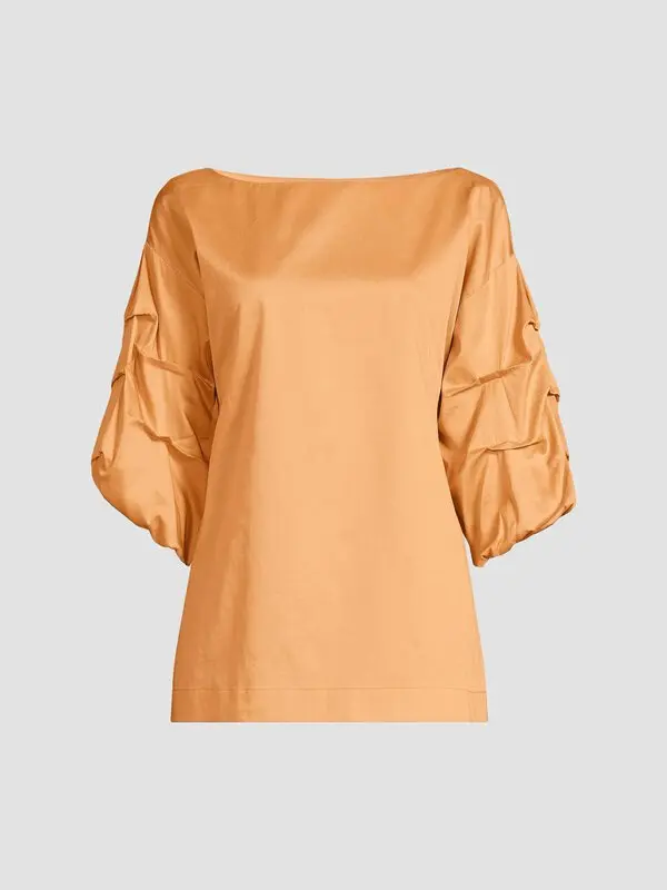 HARSHMAN Balia Cotton Blouse - Sand