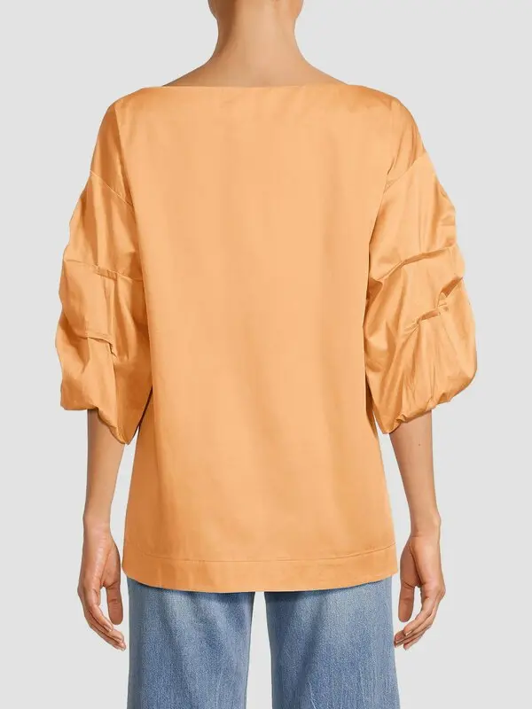 HARSHMAN Balia Cotton Blouse - Sand