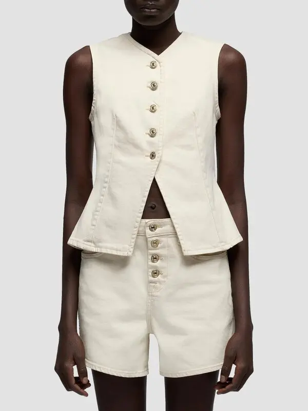 7 For All Mankind Denim Vest