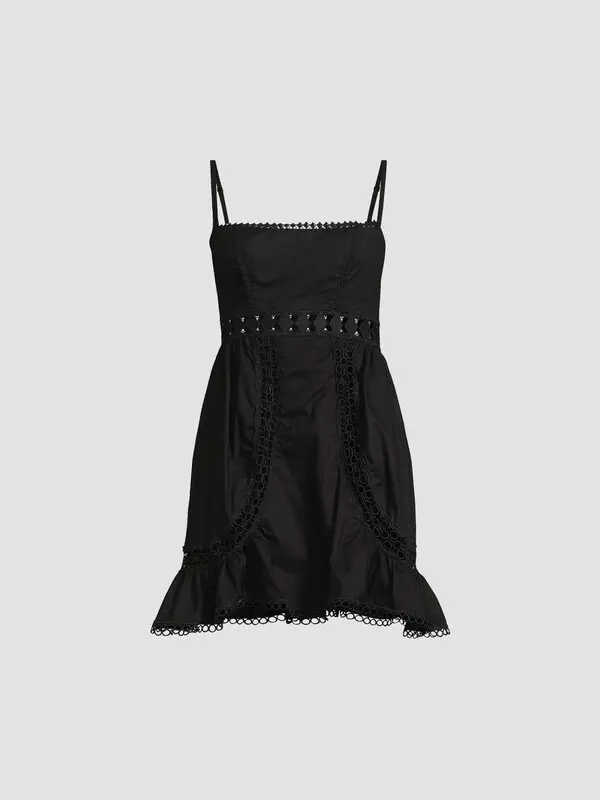 Peixoto Charlotte Cotton Minidress