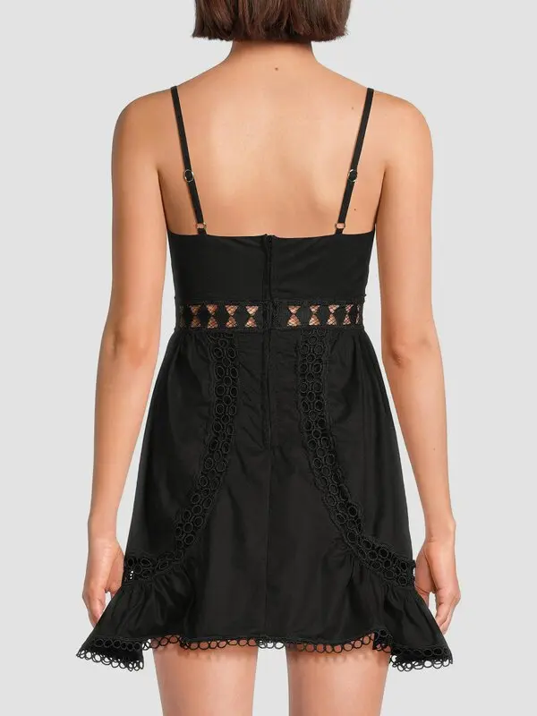 Peixoto Charlotte Cotton Minidress