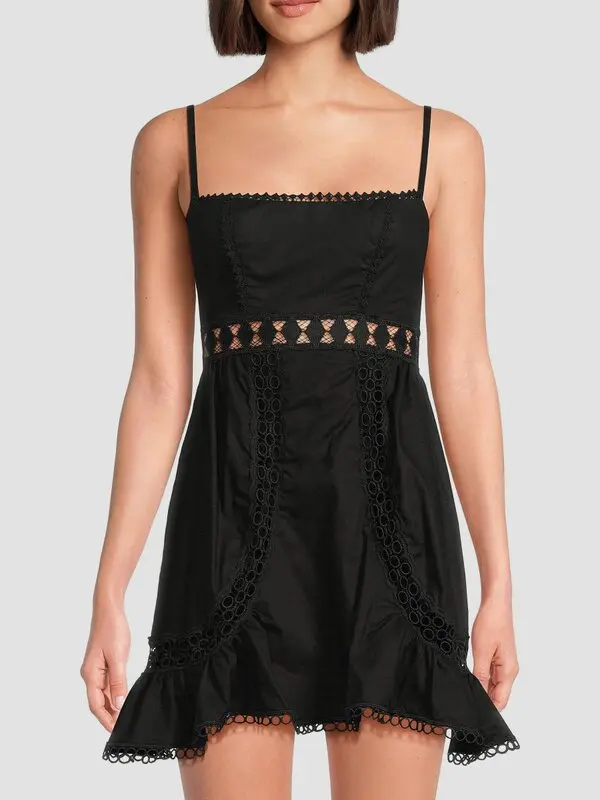 Peixoto Charlotte Cotton Minidress