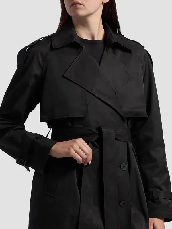 IF ONLY STUDIO Double-breasted Trench Coat