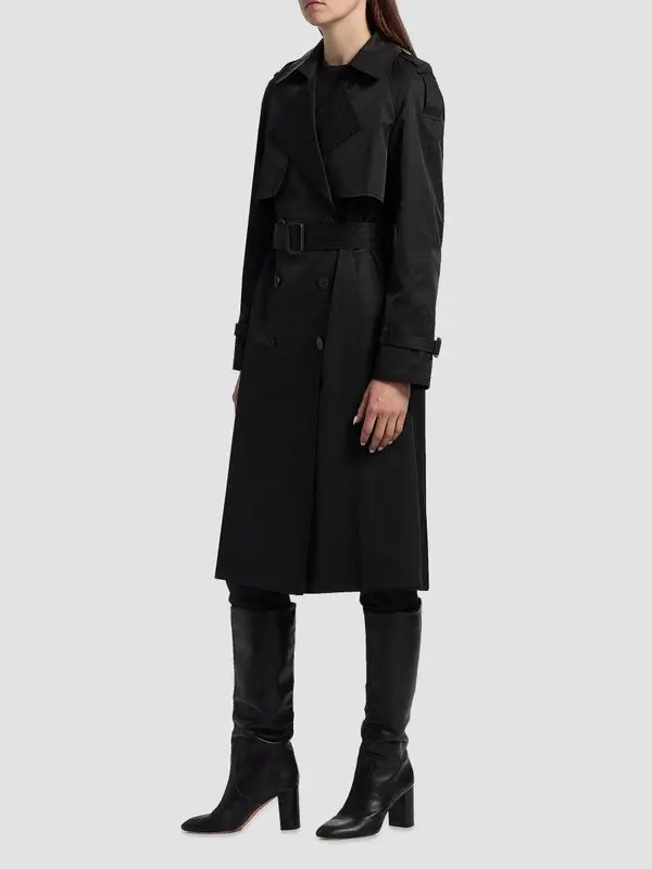 IF ONLY STUDIO Double-breasted Trench Coat