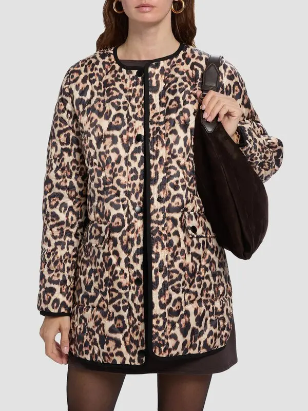 IF ONLY STUDIO Print Quilted Jacket