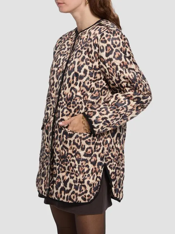 IF ONLY STUDIO Print Quilted Jacket