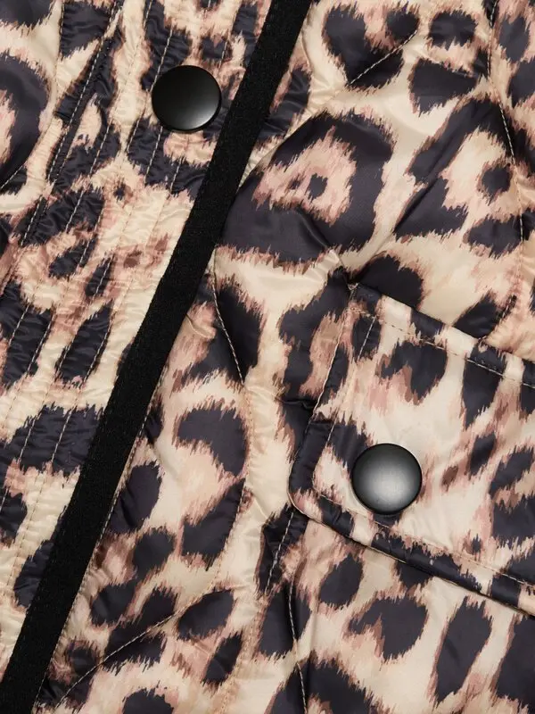 IF ONLY STUDIO Print Quilted Jacket