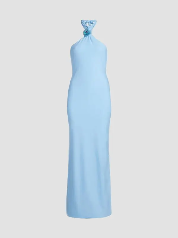MARIANDREE GAITAN Daria Maxi Dress - Blue
