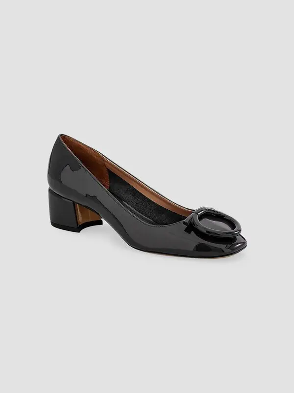 FERRAGAMO Mara 40mm Patent Leather Pumps