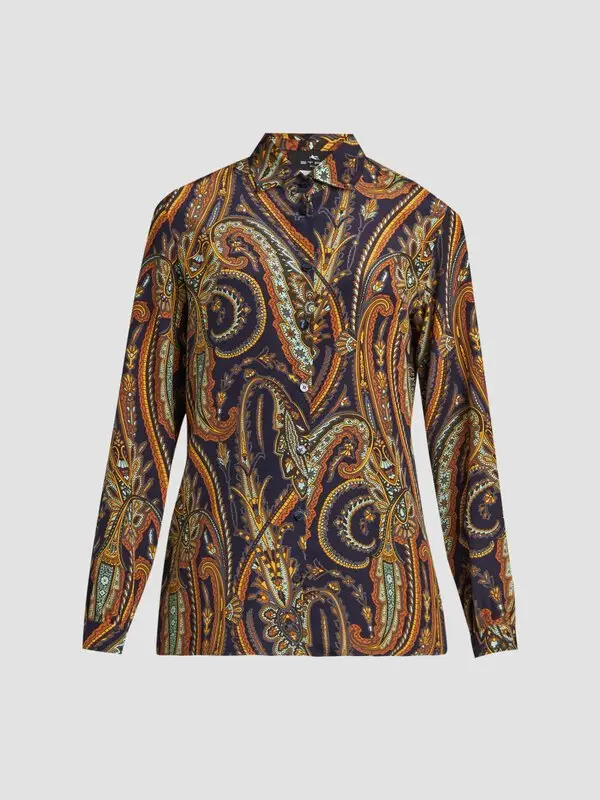 Etro Paisley Silk Shirt