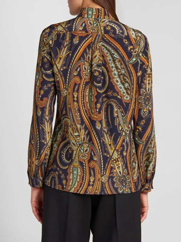 Etro Paisley Silk Shirt
