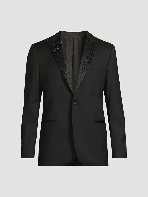 Corneliani Crystal Peak Lapel Sportcoat