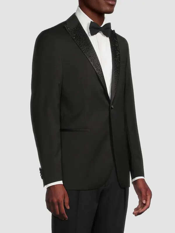 Corneliani Crystal Peak Lapel Sportcoat