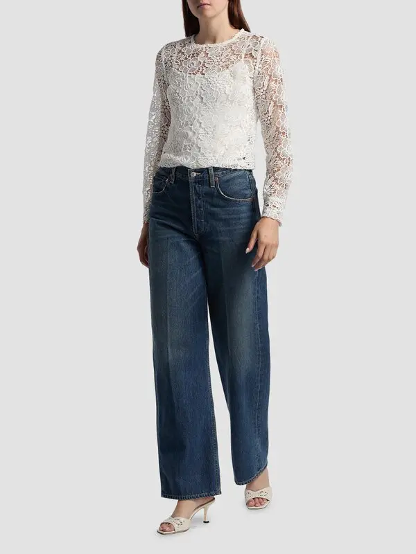 IF ONLY STUDIO Lace Top