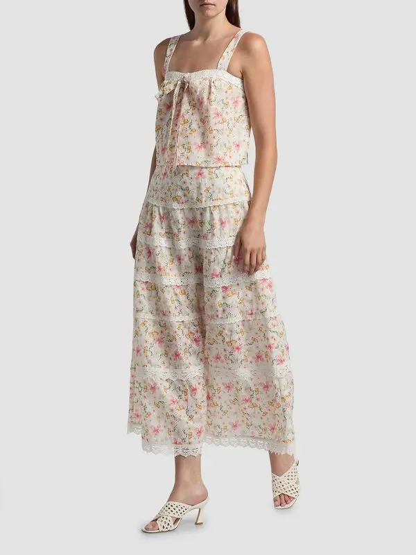 IF ONLY STUDIO Floral Cami Top