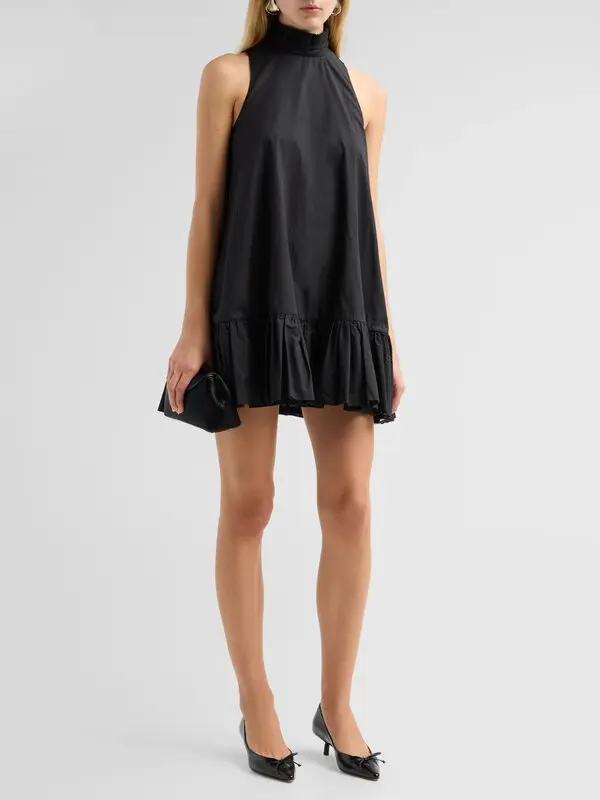Azeeza Alcott Cotton Poplin Mini Dress