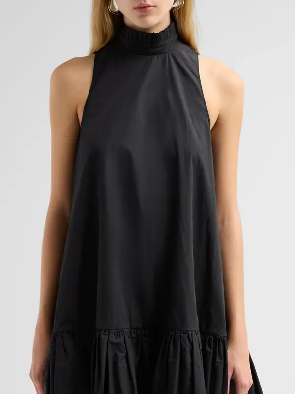Azeeza Alcott Cotton Poplin Mini Dress