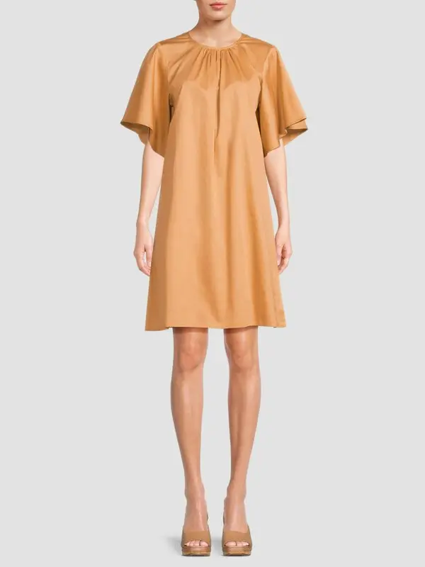 HARSHMAN Agata Knee-length Dress - Sand
