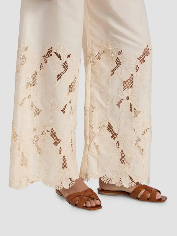 SABINA MUSAYEV Miguel Poplin Drawstring Pants