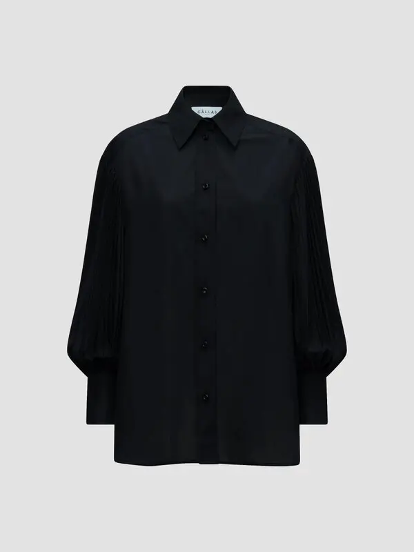 CALLAS MILANO Viola Pleated Sleeve Shirt