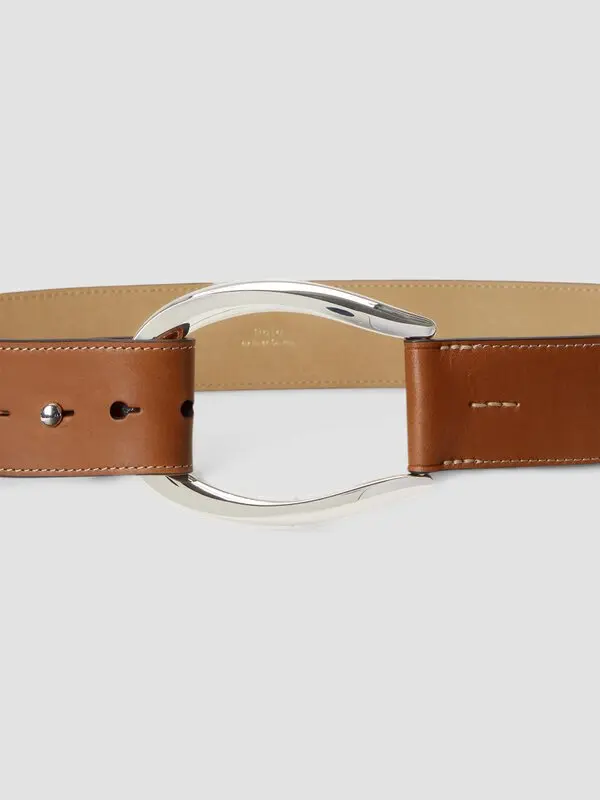Polo Ralph Lauren Stirrup-buckle Leather Belt