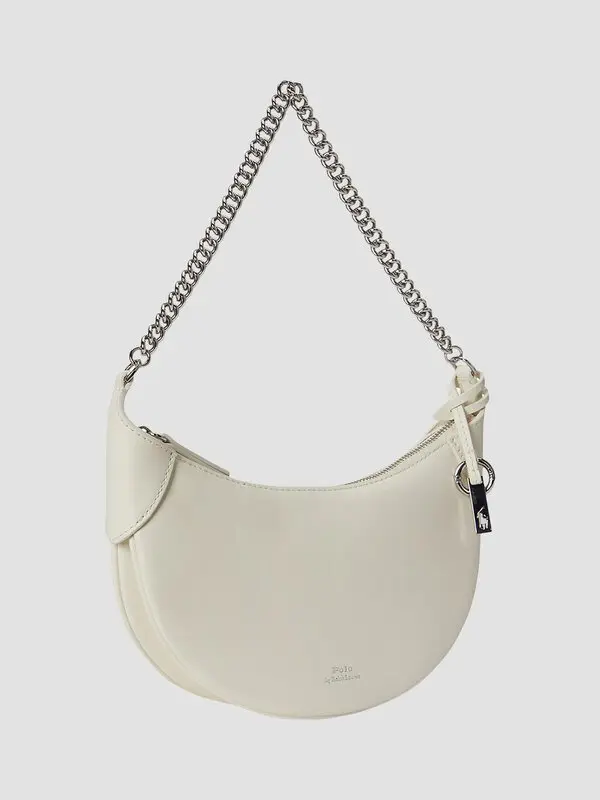 Polo Ralph Lauren Leather Convertible Crossbody Bag