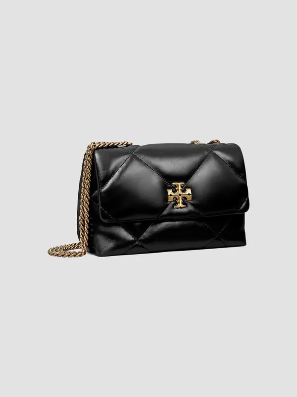 Tory Burch Small Kira Diamond Leather Shoulder Bag