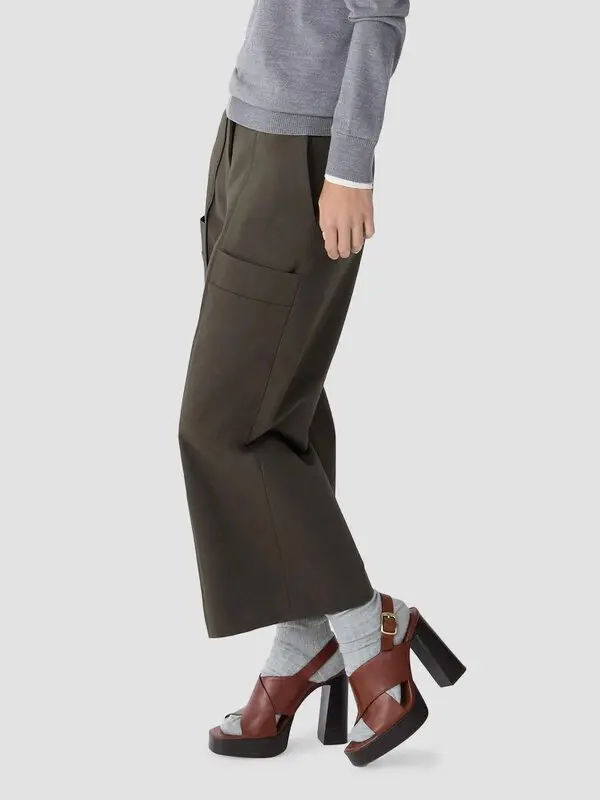CALLAS MILANO Wyeth Cropped-leg Pants