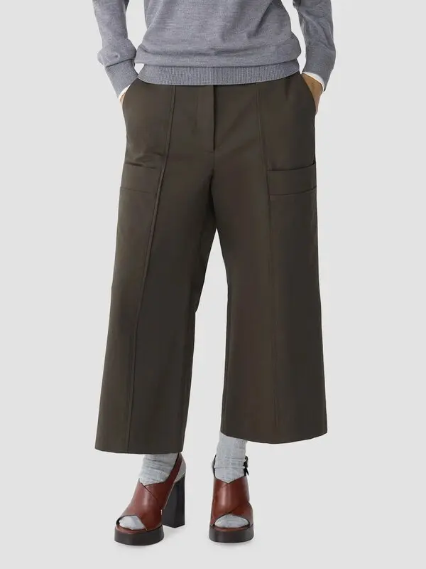 CALLAS MILANO Wyeth Cropped-leg Pants