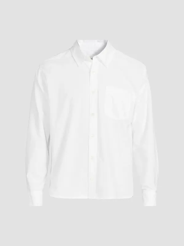 CORRIDOR Resonance Oxford Cotton Button-front Shirt