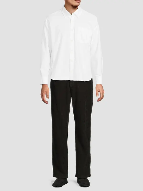 CORRIDOR Resonance Oxford Cotton Button-front Shirt