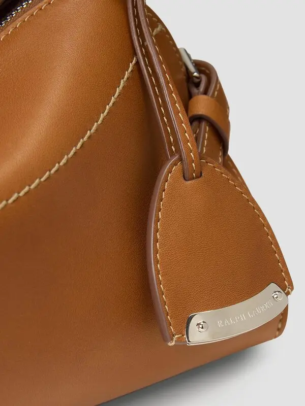 Ralph Lauren Leather Shoulder Bag - Gold