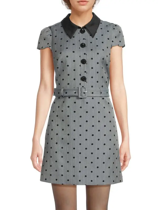 Likely Drop 11 Poppette Polka Dot Minidress