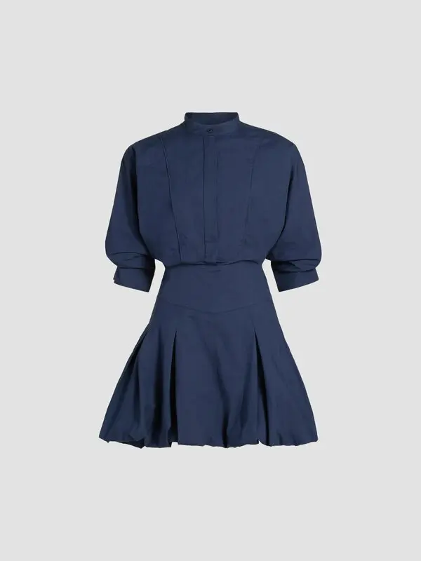 Simkhai Effie Bubble-hem Minidress