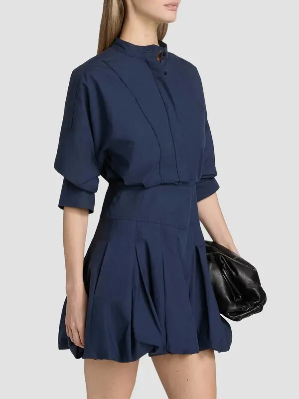 Simkhai Effie Bubble-hem Minidress