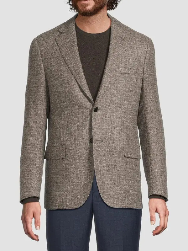 Corneliani Wool & Cashmere Tailored Jacket