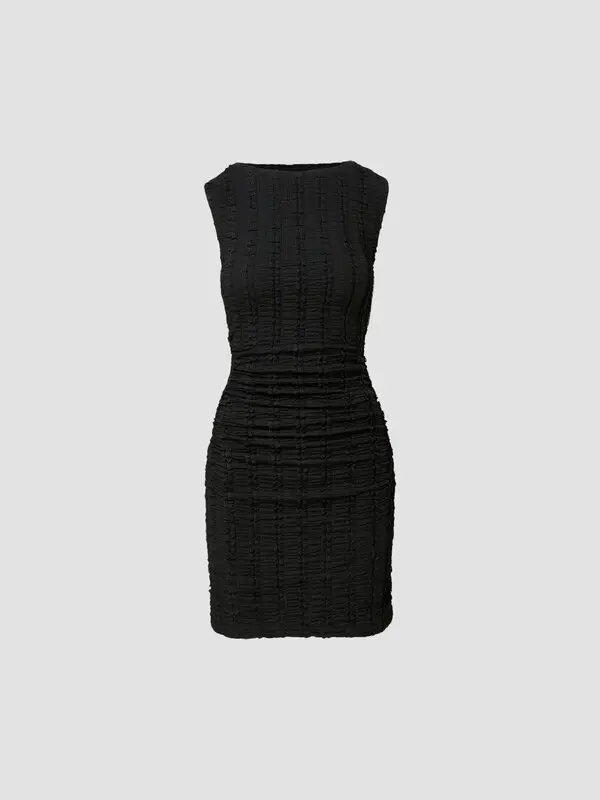 Veronica Beard Charissa Textured Sheath Mini Dress