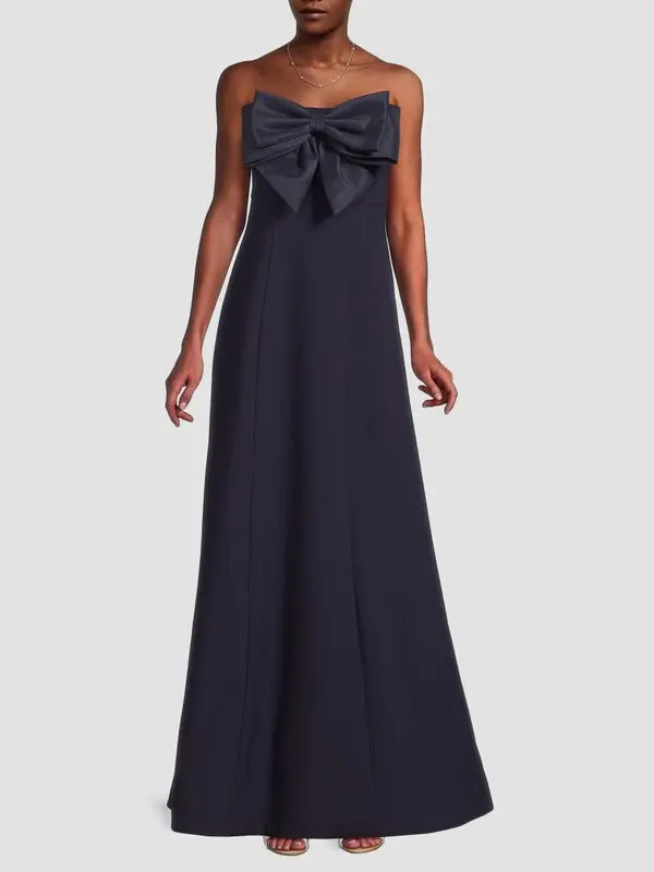 Likely Mayfair Bow-detail Strapless Gown
