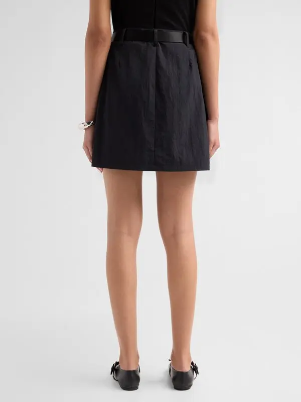 L'Agence Norene Windbreaker Miniskirt
