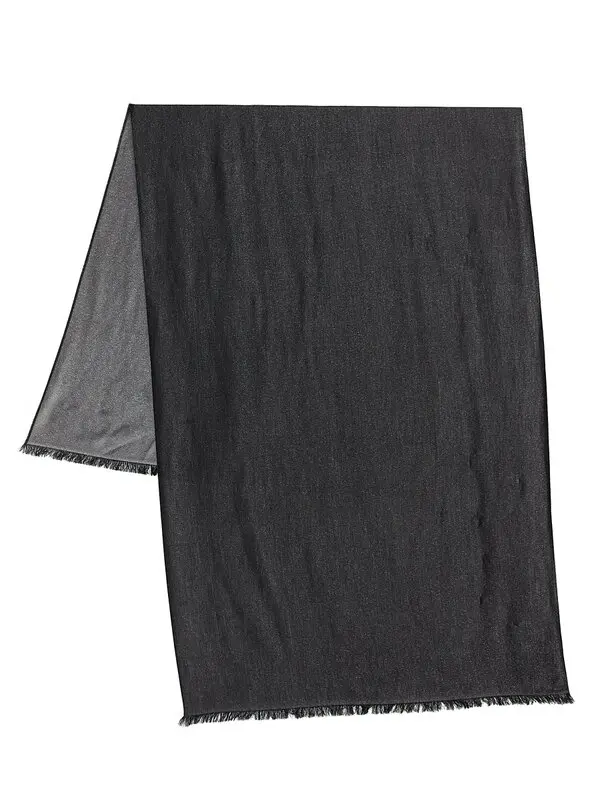 CAROLYN ROWAN ACCESSORIES Metallic Scarf - Black