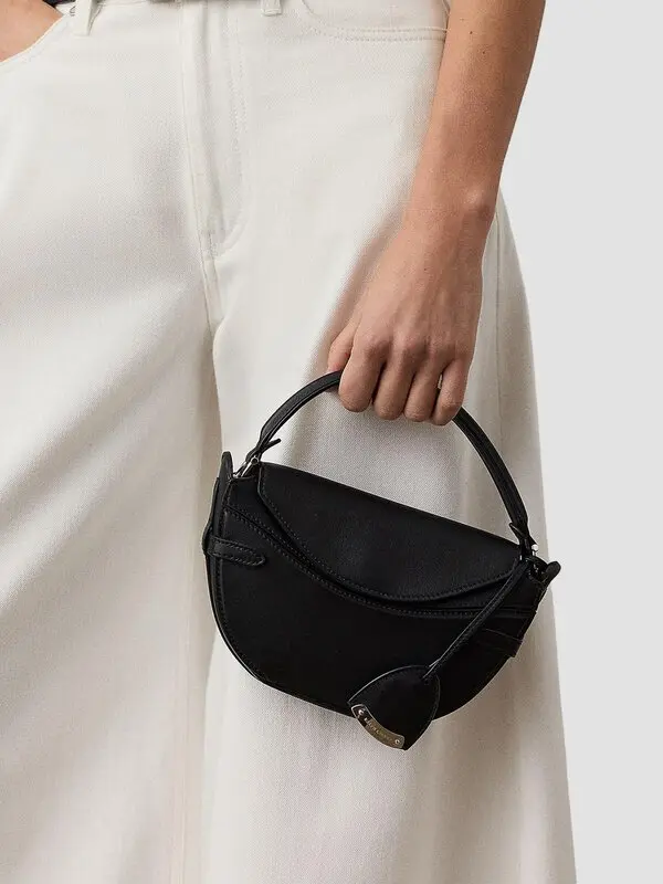 Ralph Lauren Leather Mini Crossbody Bag
