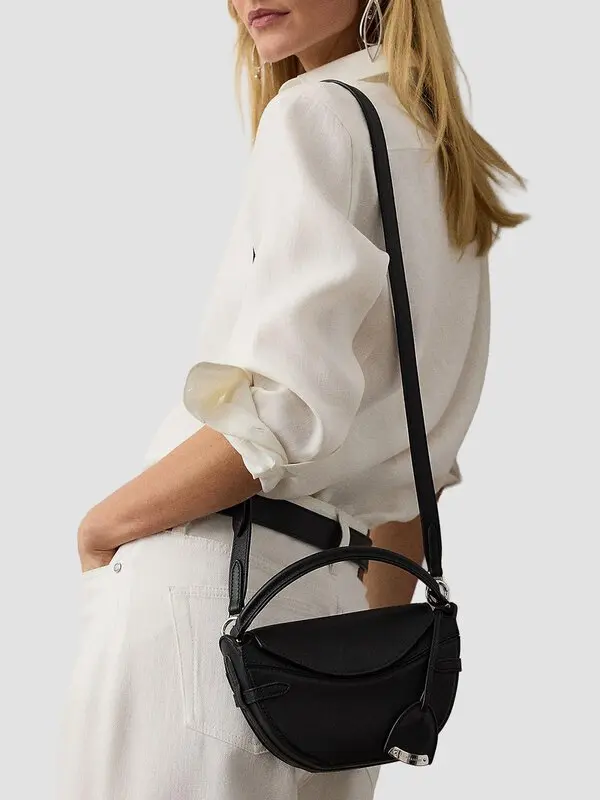 Ralph Lauren Leather Mini Crossbody Bag