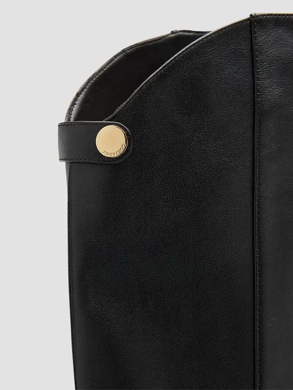 JIMMY CHOO Alizze 85mm Leather Knee-high Boots