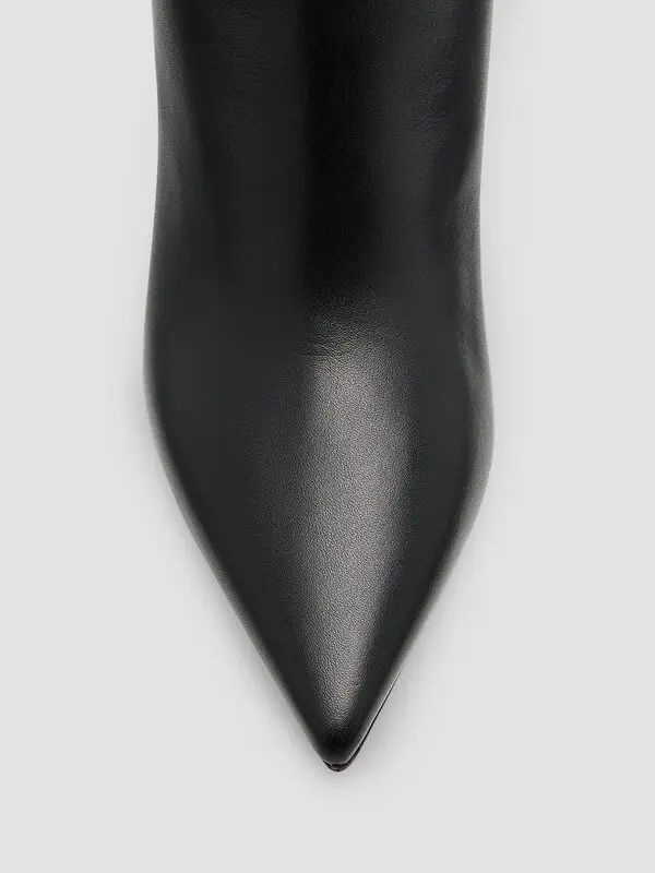 JIMMY CHOO Alizze 85mm Leather Knee-high Boots