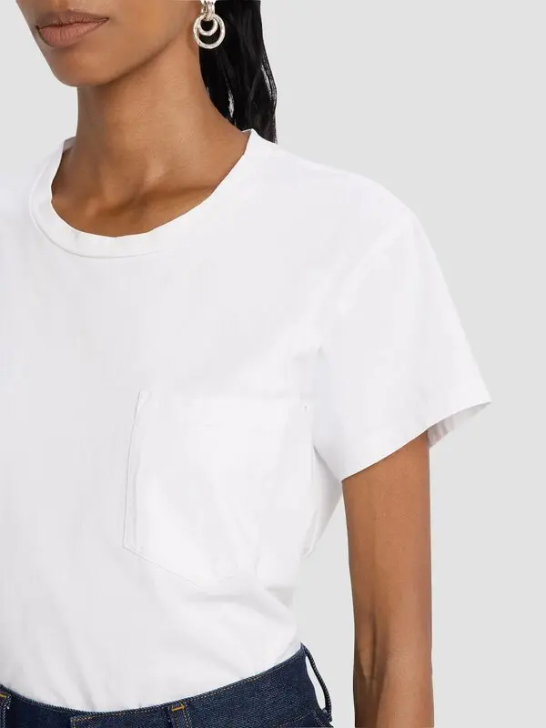 ARGENT Maybelle Crewneck Cotton T-shirt