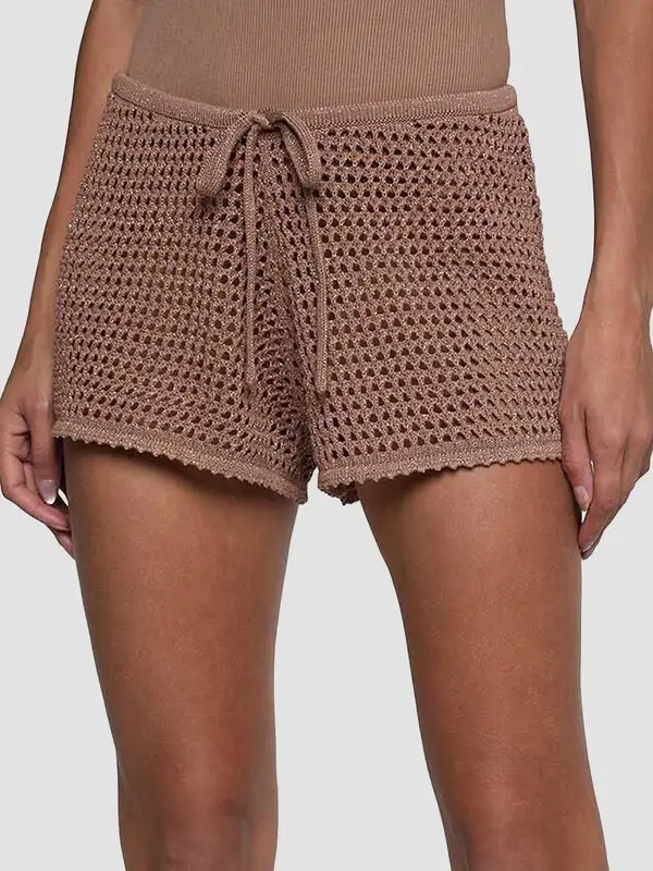 L'Agence Solan Pointelle Shorts