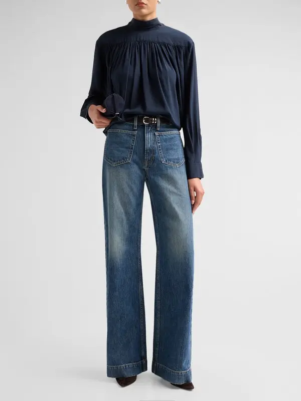 A.L.C. Danielle Silk Blouse