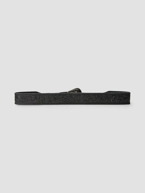 Ralph Lauren Tooled Leather Belt